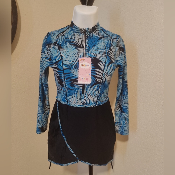 idopip | Swim | Burkini Swimsuits Top For Women Burkini Full Cover ...